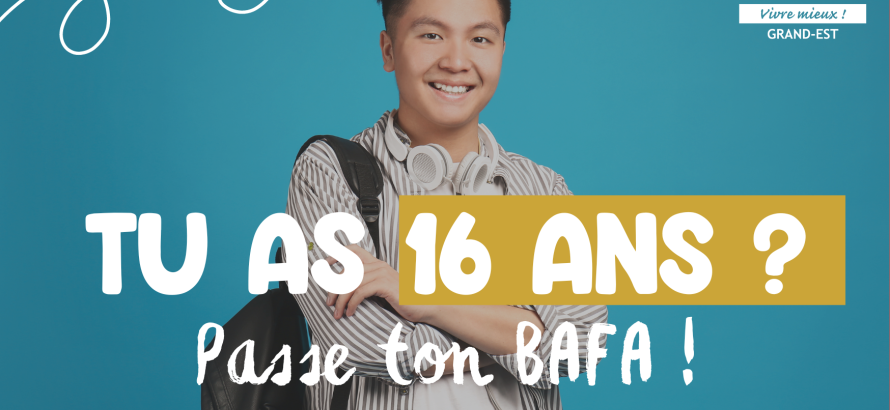Passe ton BAFA dès 16 ans